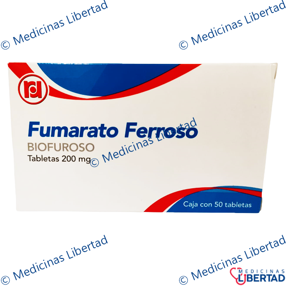 FUMARATO FERROSO RANDALL TAB C/50 | Medicinas Libertad
